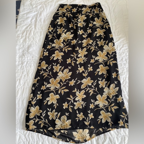 kathy lee | Skirts | Vintage 9s Midi Maxi Skirt Kathy Lee | Poshmark